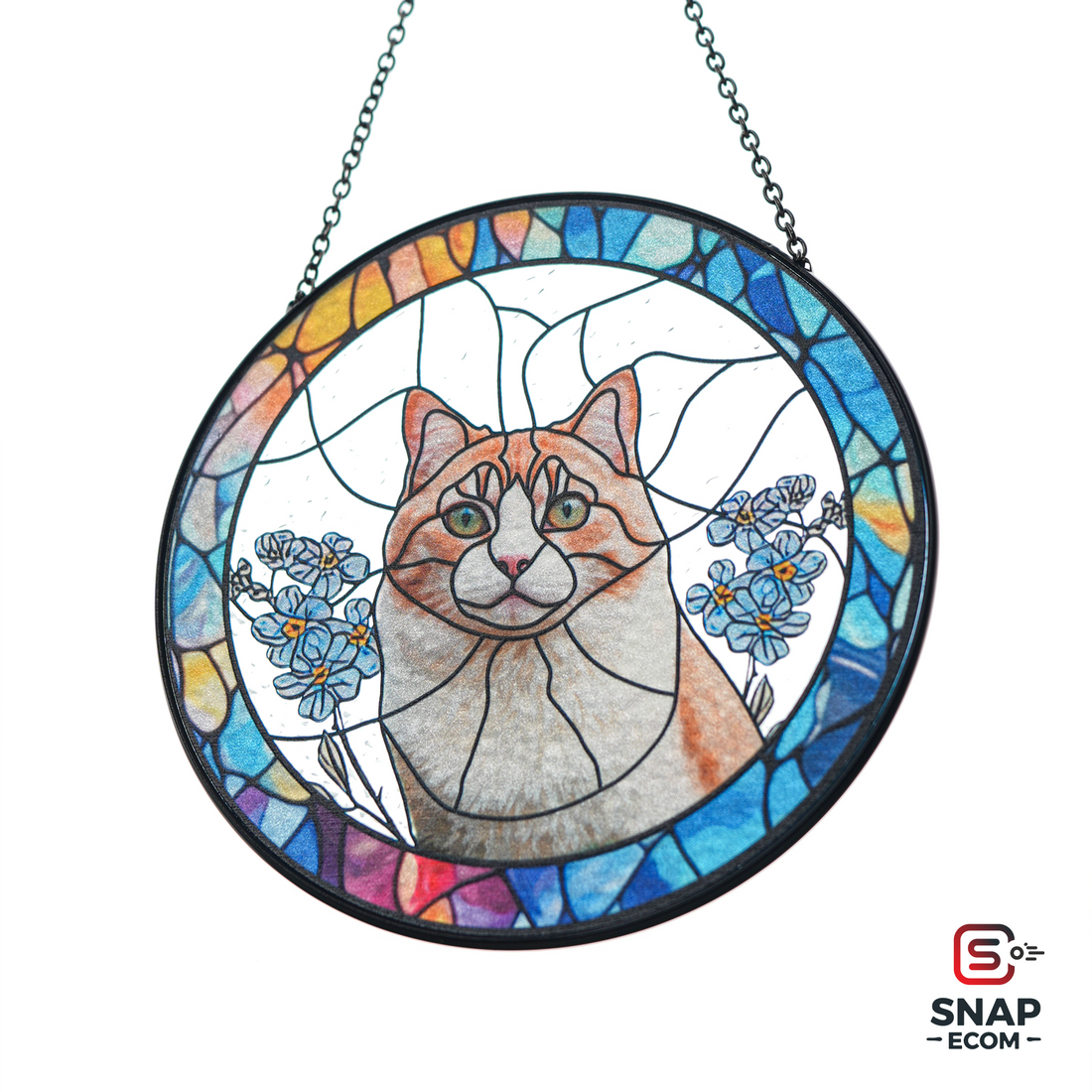 Personalized Stained Glass Suncatcher - STG